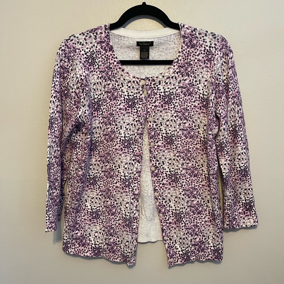 Nue Options | Sweaters | Nue Options Purple Button Up Cardigan | Poshmark